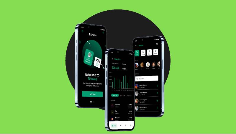 Finance App Ui Kit Figma Mobile Template | UI4Free