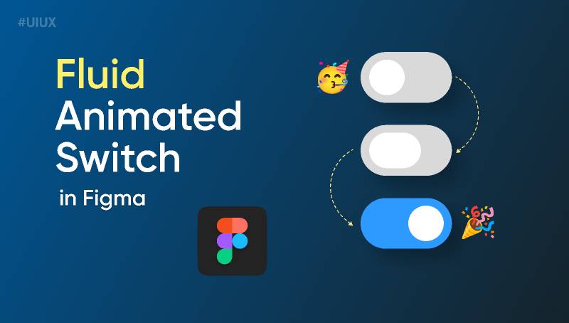 Fluid Animated Switch design Figma Ui kit | UI4Free