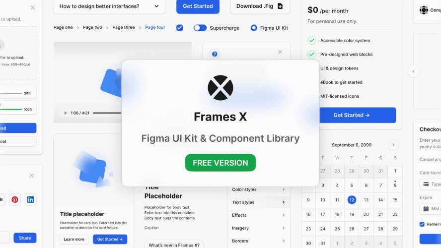 Figma HMI Template - Ui4free.com