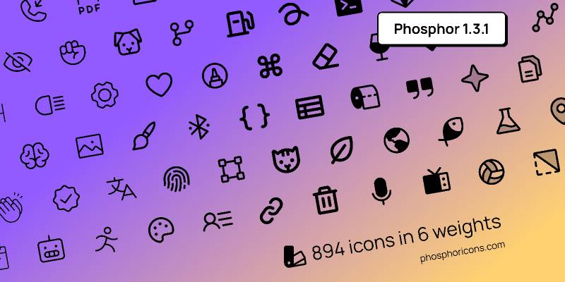 Free 683 Phosphor Icons (Figma icons) | UI4Free