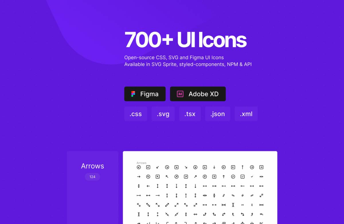 Free 700 Ui icons Figma | UI4Free