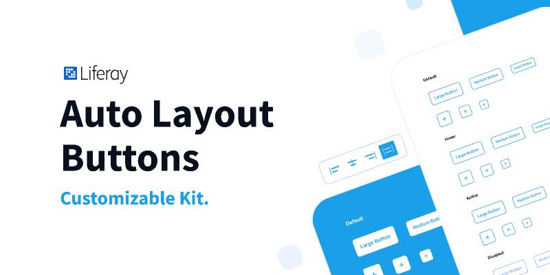 Free Figma Auto Layout Buttons – Kit | UI4Free