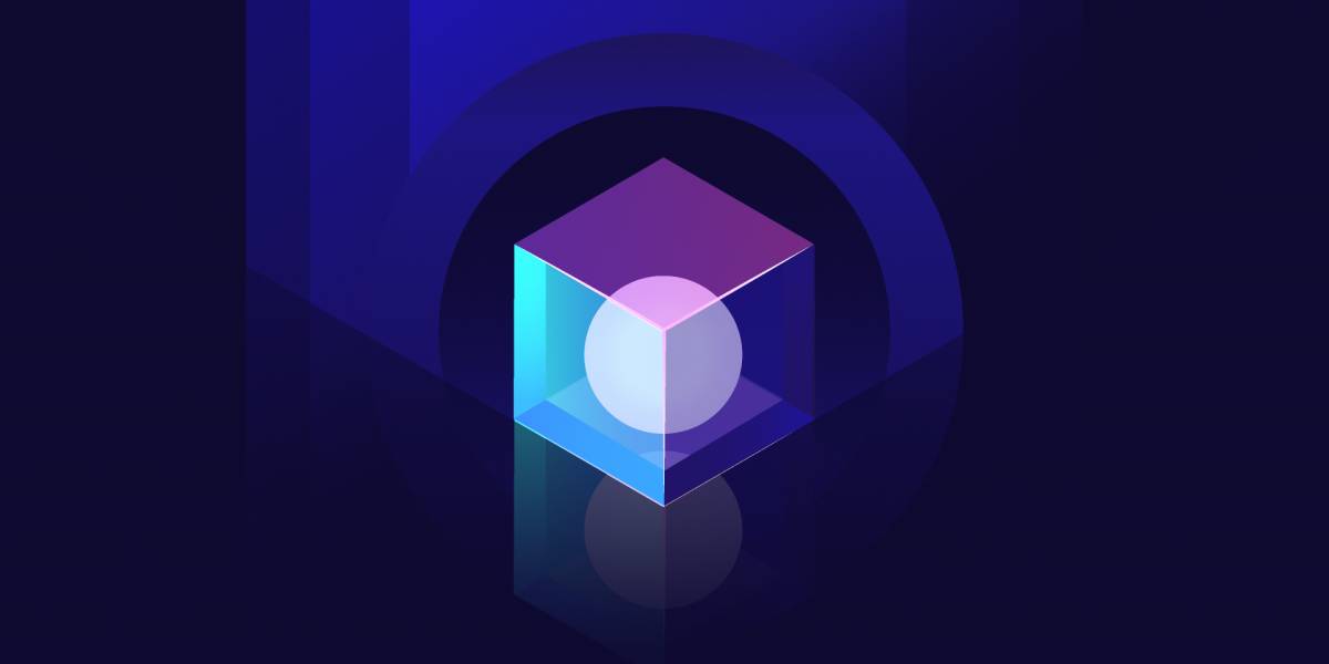 Free isometric abstract illustration Figma Template | UI4Free