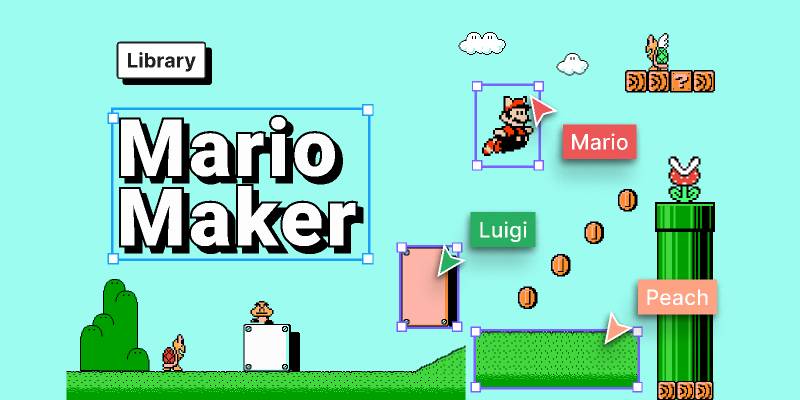 Free Mario Game Ui (Figma template) | UI4Free