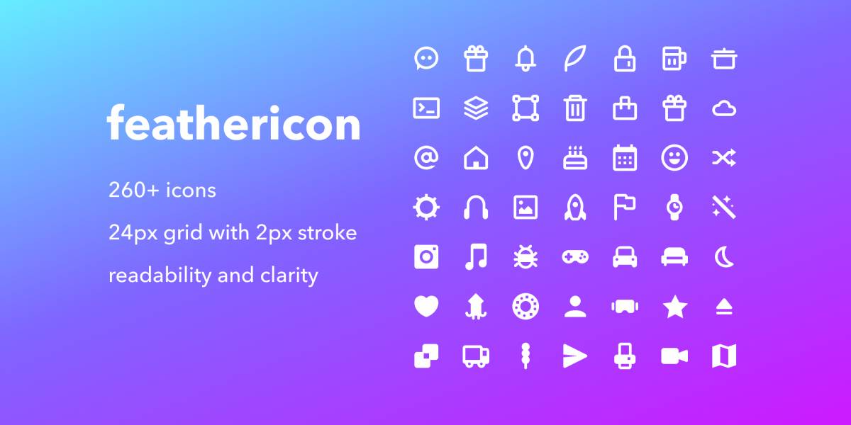 Freebie figma feathericon | UI4Free
