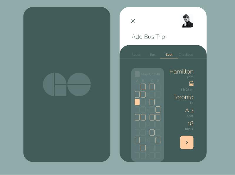 GO Bus reDesign Figma - Ui4free.com
