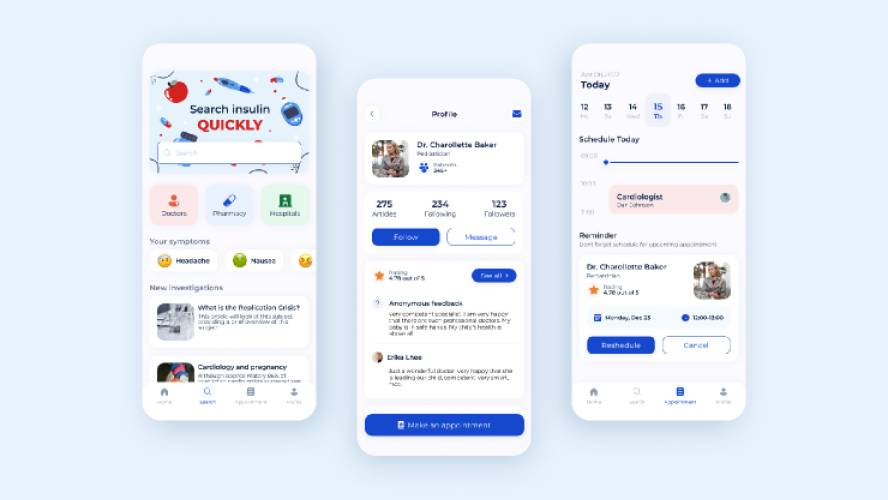 Educational App UI Kit for Online Courses Figma Mobile Template ...