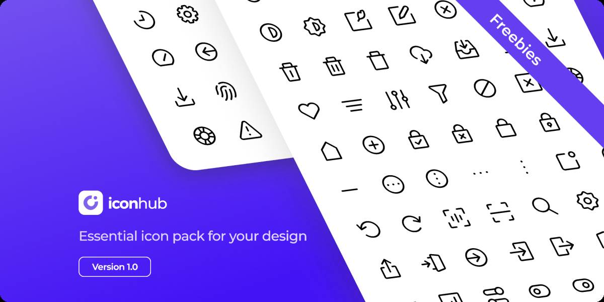 Iconhub figma icons free download | UI4Free