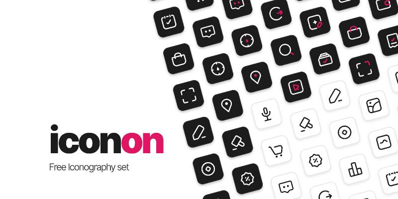 Iconon - Free iconography set Figma Icon | UI4Free