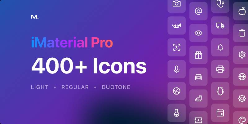 iMaterial Pro Icons Figma | UI4Free