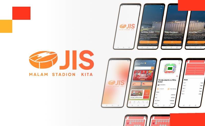 Jakarta International Stadium Figma Mobile Template | UI4Free