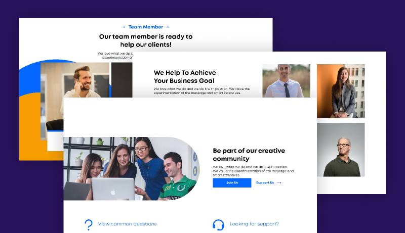 Join Our Team Figma Presentation | UI4Free