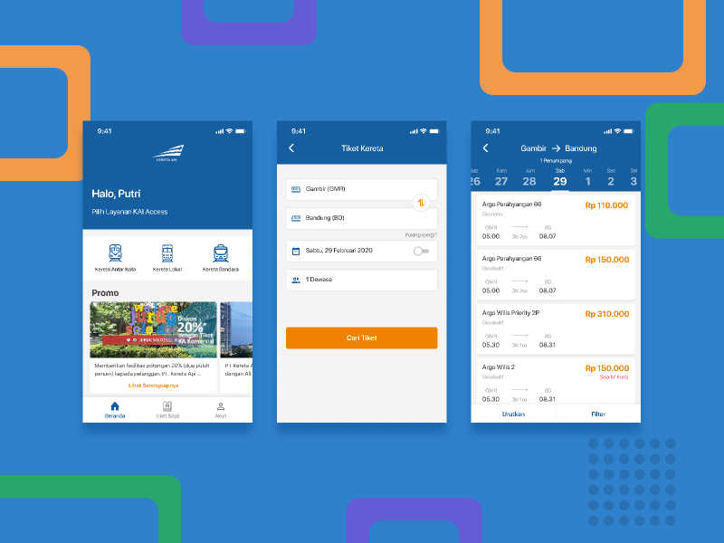 KAI Access Redesign figma - Ui4free.com