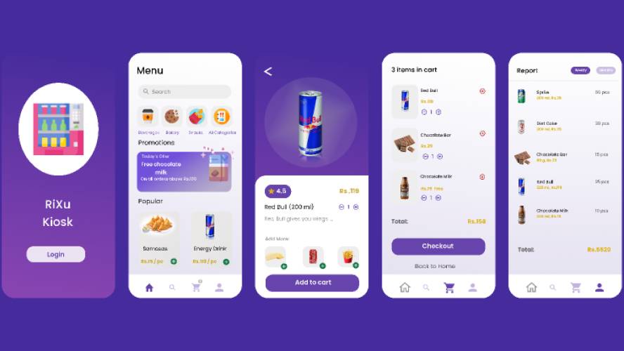 Free Mobile App E-commerce template Figma UI Store Shop - Ui4free.com