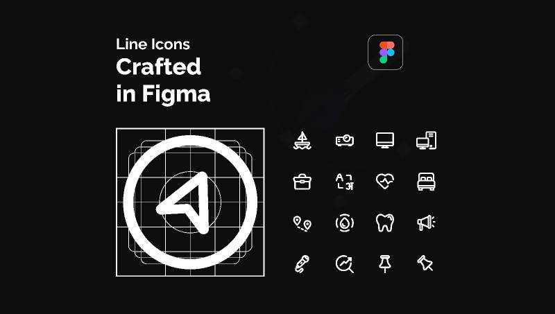 Line Icons By Shinchu Figma Template | UI4Free