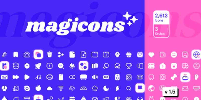 Magicons Iconset - Figma Icons | UI4Free