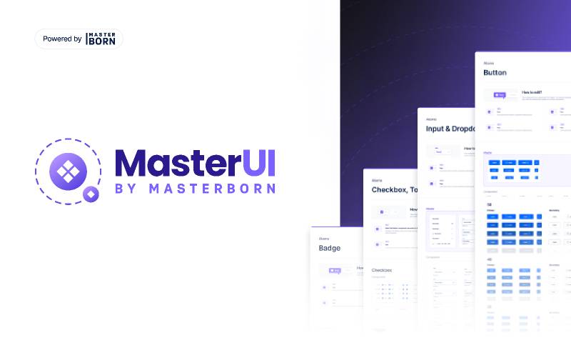 MasterUI 1.0 Figma Ui Kit | UI4Free