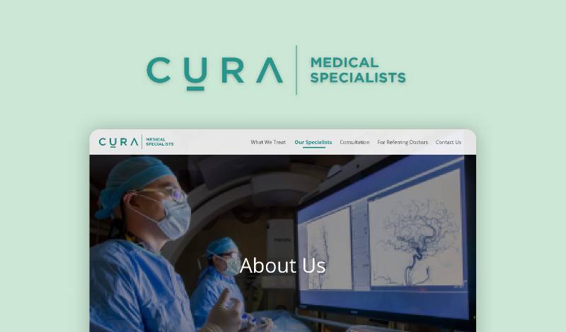 Medical Specialists Company Figma Website Template | UI4Free