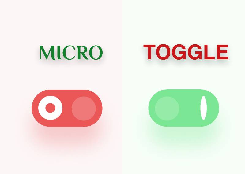 Micro Toggle Animation | UI4Free