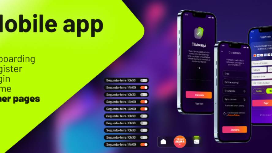 EV Charging Station Mobile App Figma Template - Ui4free.com