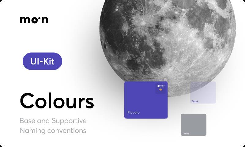 Moon - Colours Figma Ui kit | UI4Free