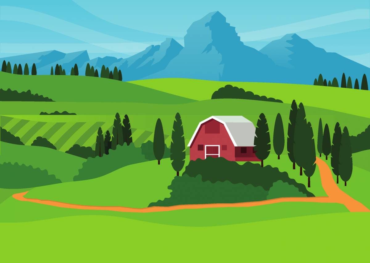 Mountains Landscape Figma | UI4Free