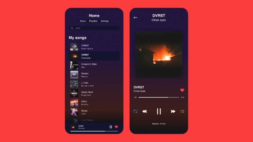 Tabbed User Profile Figma Mobile App Template - Ui4free.com