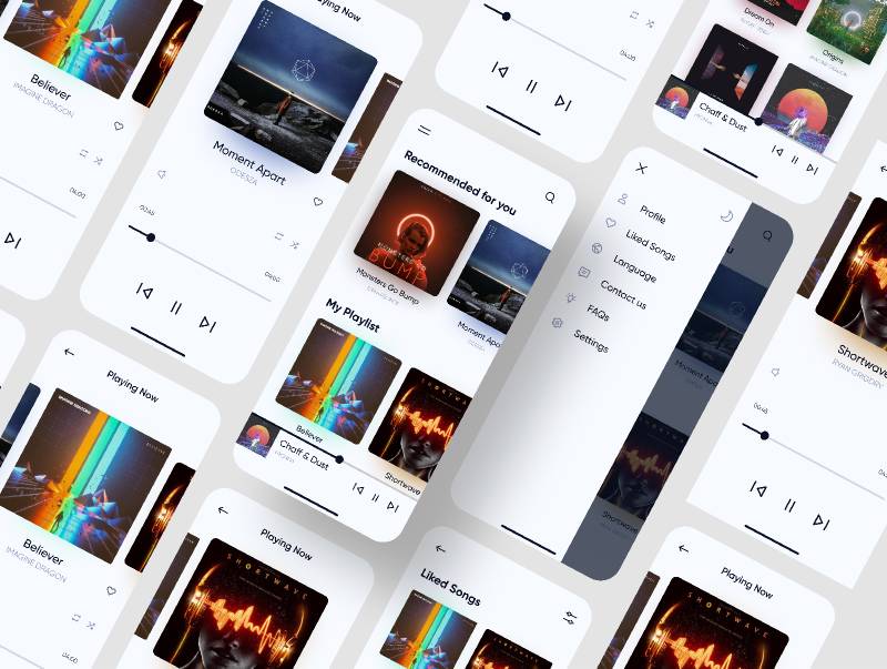 Music Player UI KIT? figma | UI4Free
