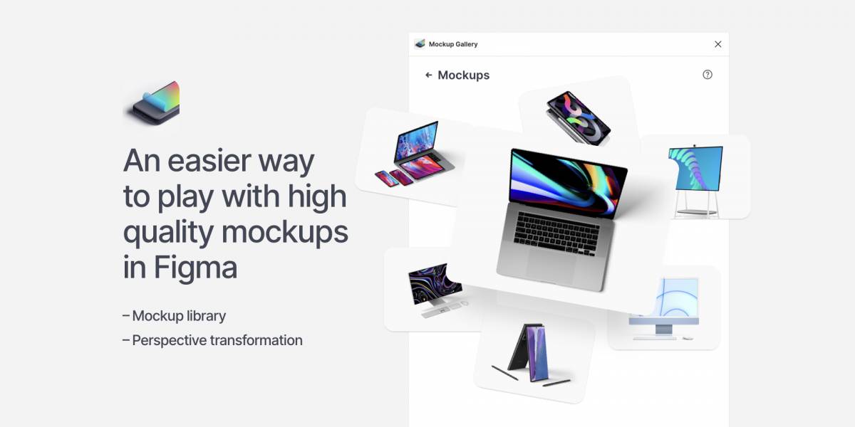 New Mockup PLugin for Figma | UI4Free