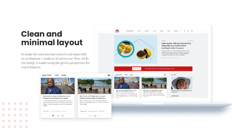 News Website UI and Presentation for Opportunists | UI4Free
