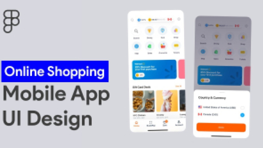 Figma Ideate Design Grocery shop Free Download - Ui4free.com