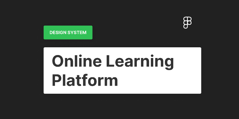 Online Learning Platform Web Component for Figma | UI4Free