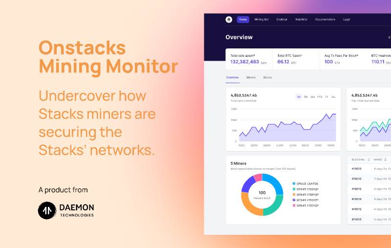 Onstacks Design 1.0 - Website Template for Stacks Miners | UI4Free
