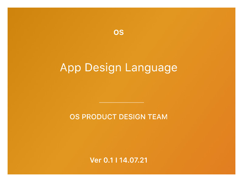 OS Design Figma System 0.1 | UI4Free