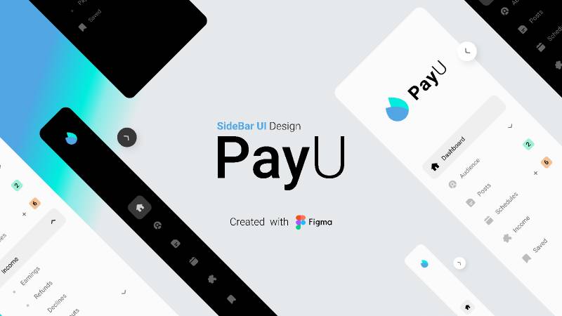 Sidebar UI Kits - Free Download on UI4Free