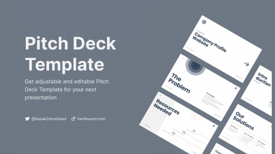 Pitch Deck Template Figma Resource - Ui4free.com