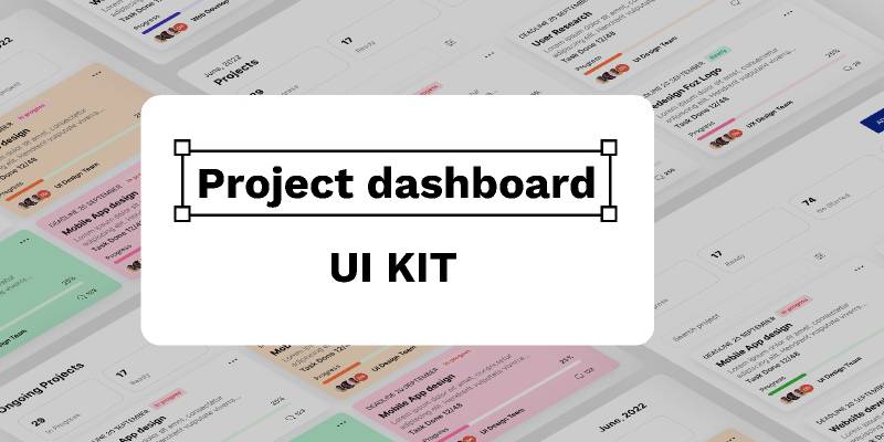 Project Dashboard UI Free Figma Resource | UI4Free