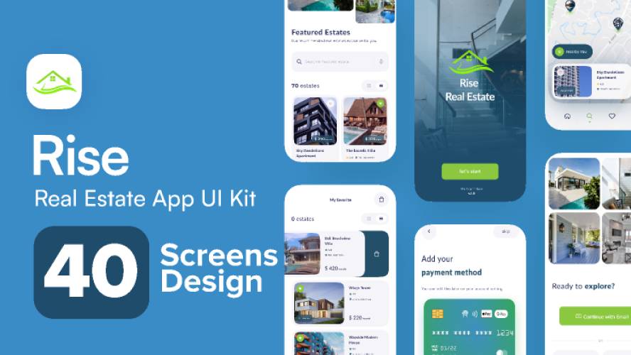 Download Onboarding and Preview Jets Property Figma Template - Ui4free.com