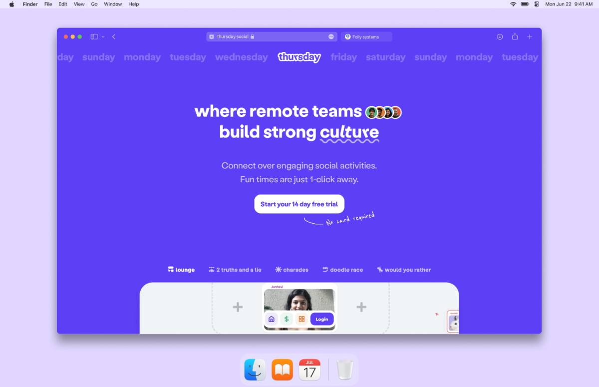 Safari 15 browser mockup figma template | UI4Free