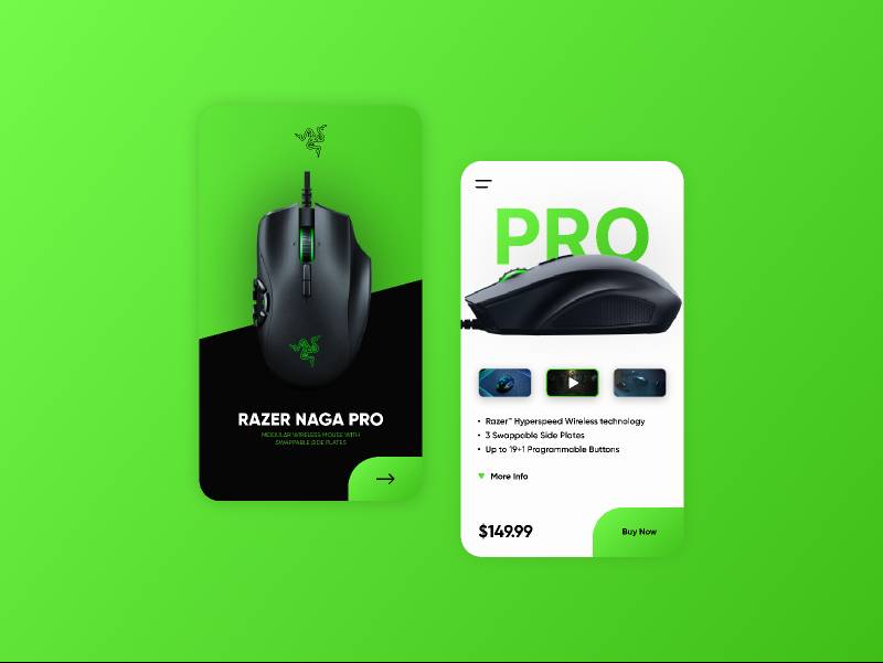 Shop App - Store - Mobile App Figma Template | UI4Free