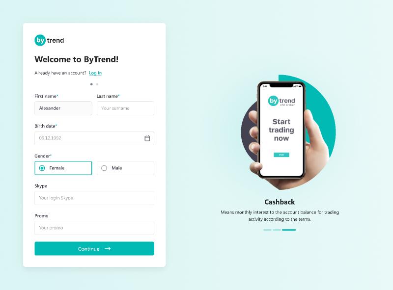 Sign in Page - Ui4free.com