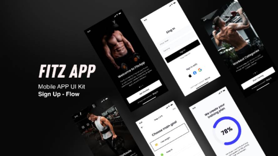 Download for free 1150+ excellent Figma Mobile Templates in Ui4free ...