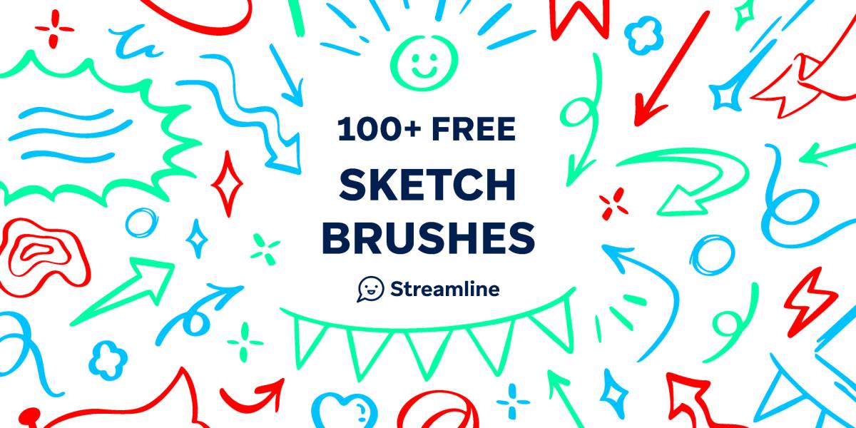 Sketch Elements Brushes Set Figma Template | UI4Free