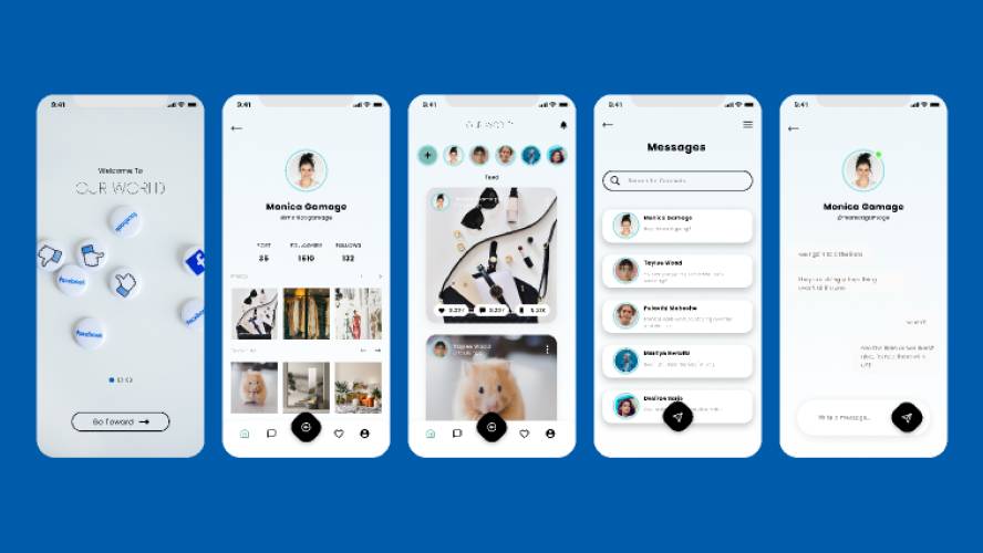 Forbes Mobile App - Figma Mobile Template - Ui4free.com