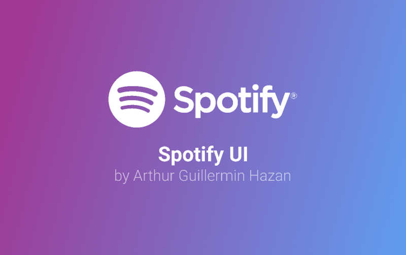 Spotify UI Figma Templates - Ui4free.com