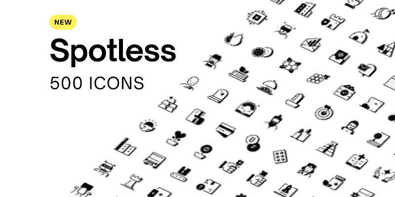 Spotless icons preview figma free ui kit | UI4Free
