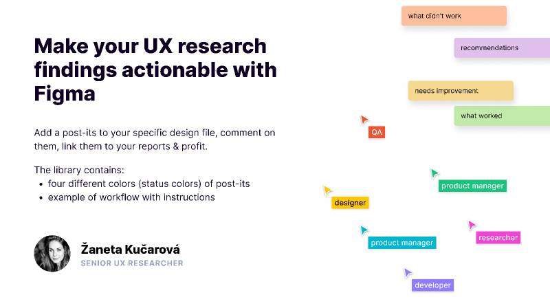 Download Sticky Notes For Your Research Findings Figma Template Ui4free