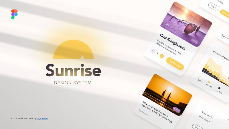Sunrise Design System | UI4Free