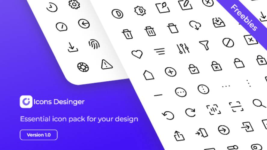 Gradient icons figma template - Ui4free.com