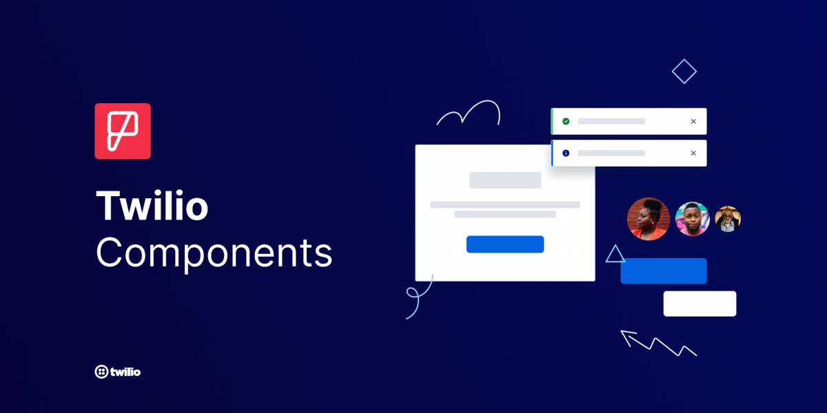 Twilio Components Figma Template | UI4Free